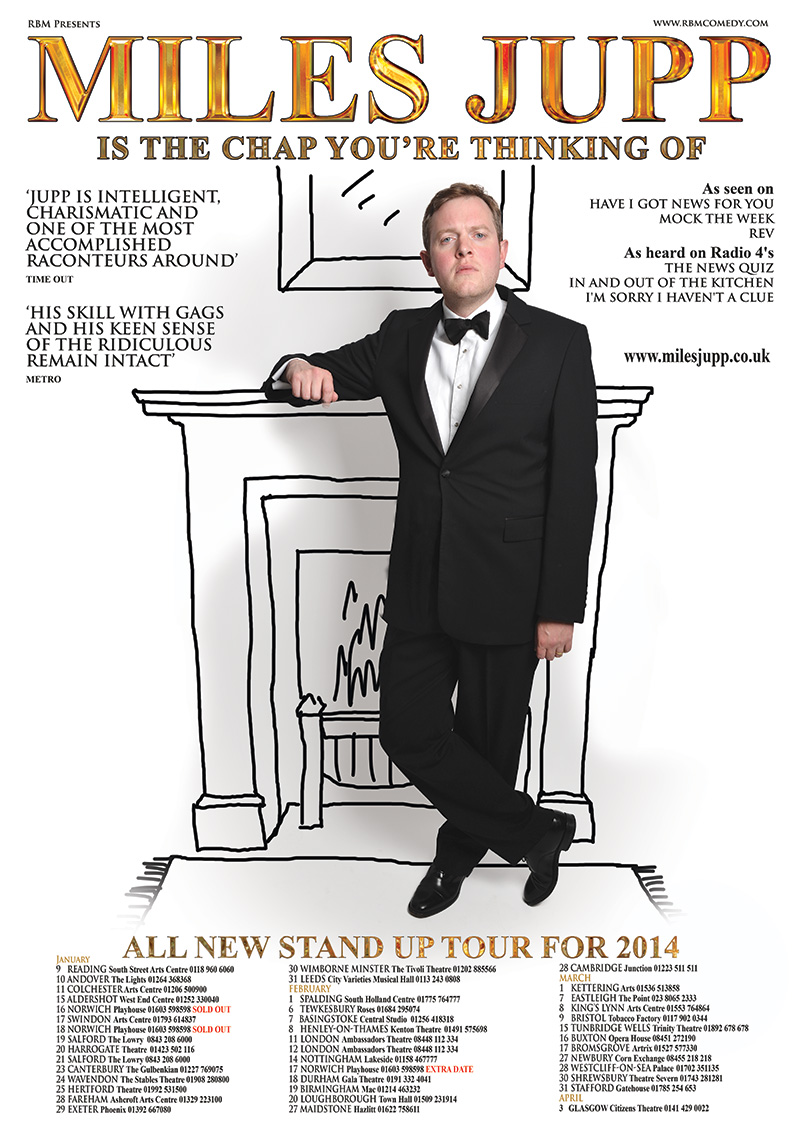 Miles Jupp Is The Chap You’re Thinking Of – Gulbenkian Theatre 23/01 ...